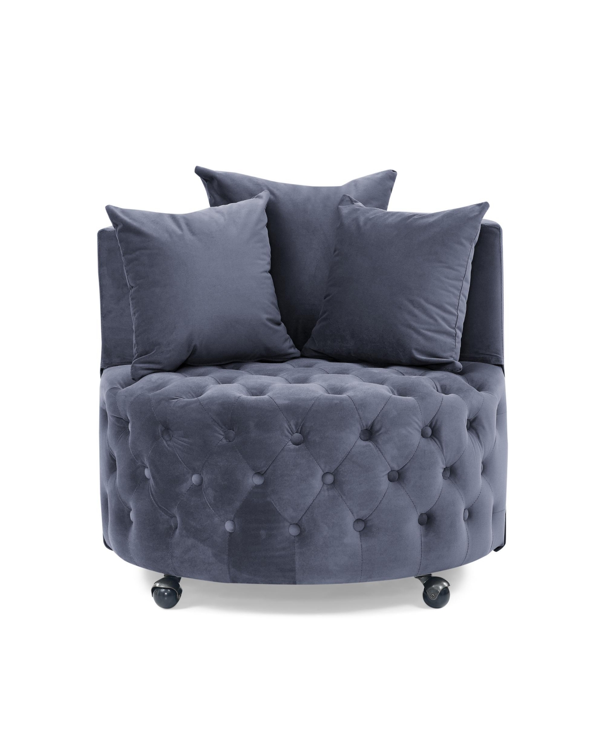 Click here for Simplie Fun Swivel Chair with Velvet Upholstery an... prices