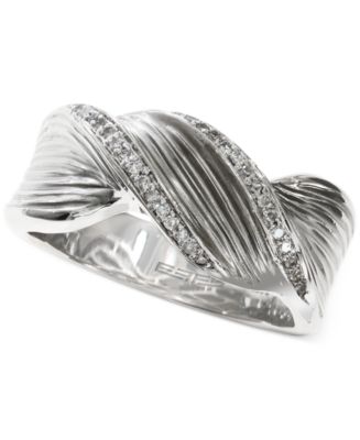 EFFY Collection Balissima by EFFY Twisted Diamond Ring (1/6 ct. t.w ...