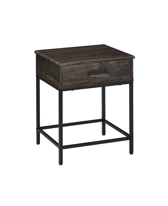 Simplie Fun Cliff 3 Piece Brown MDF Lift Top Coffee And End Table Set ...