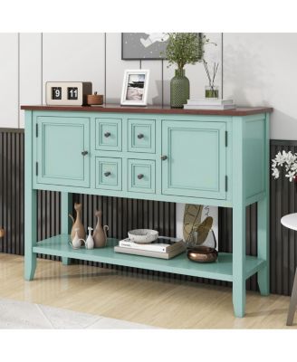 Simplie Fun Vintage Cambridge Console Table with Ample Storage - Macy's