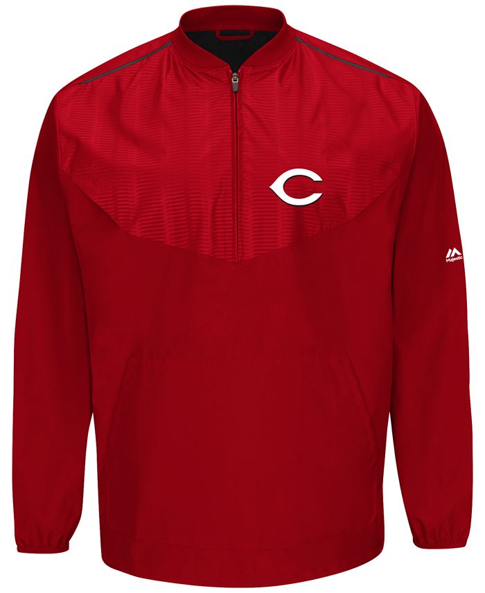 Majestic Men's Cincinnati Reds Training Jacket - Macy's