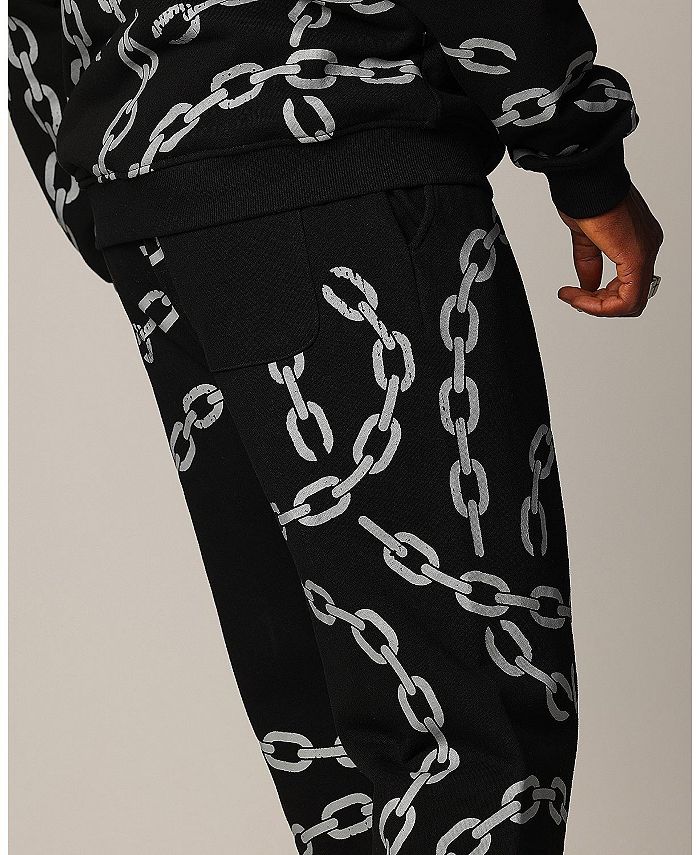 SAINT MORTA Men's Chain Sweatpants - Macy's