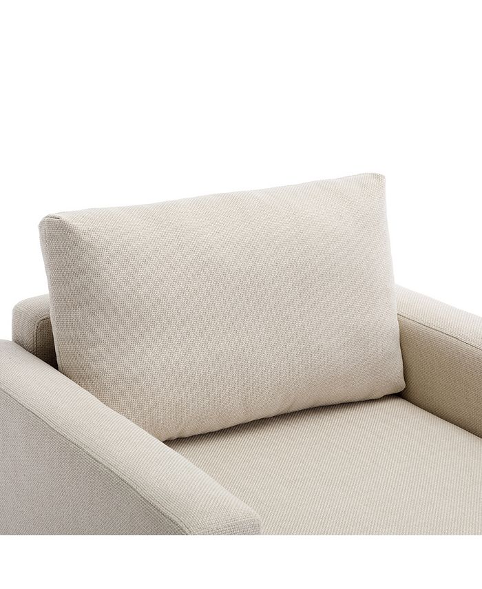 Simplie Fun Single Seat Module Sofa Sectional Couch, Cushion Covers Non ...