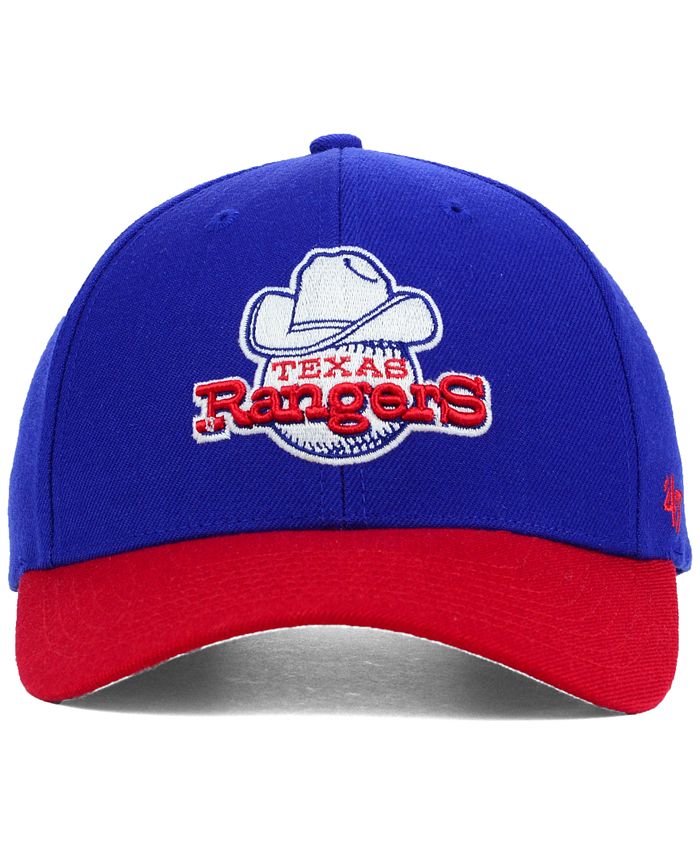 '47 Brand Texas Rangers MVP Curved Cap - Macy's