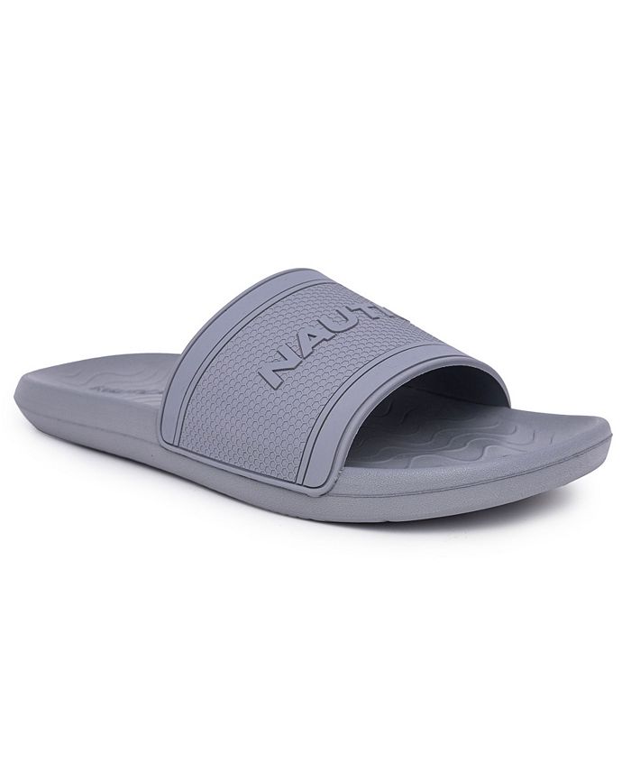 Nautica Men's Pilf Slip On Pool Slide - Macy's