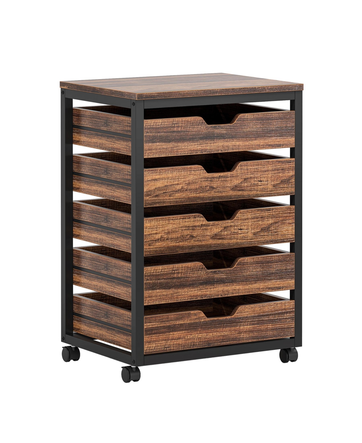 Click here for Tribesigns 5 Drawer Chest  Wood Storage Dresser Ca... prices