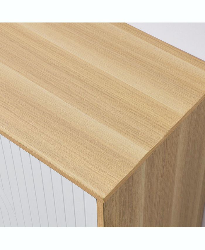 Simplie Fun Modern MDF Storage Cabinet With Adjustable Shelves - Macy's