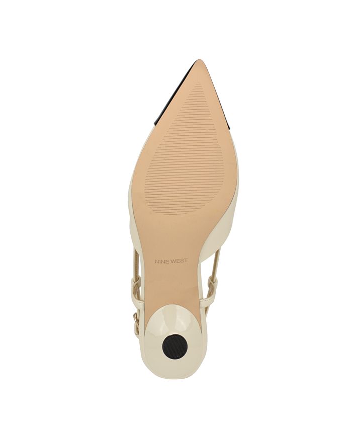 Nine West Women's Rizzy Pointy Toe Slingback Dress Pumps - Macy's