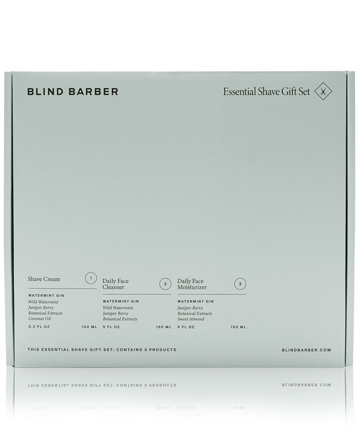 Blind Barber 3-Pc. Essential Shave Gift Set - Macy's