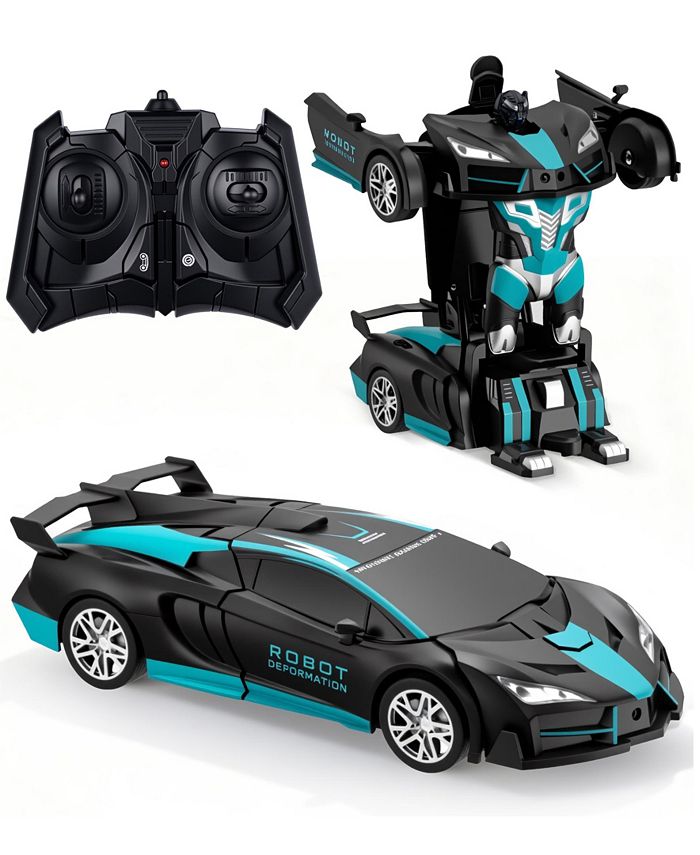 SUGIFT 1/18 Scale Transforming Sports Car Toys RC Car - Macy's