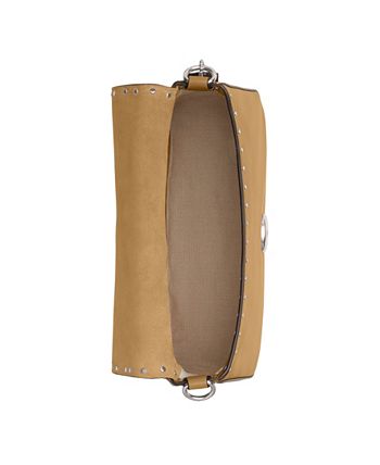 COACH Soft Tabby Leather with Rivets Shoulder Bag - Macy's
