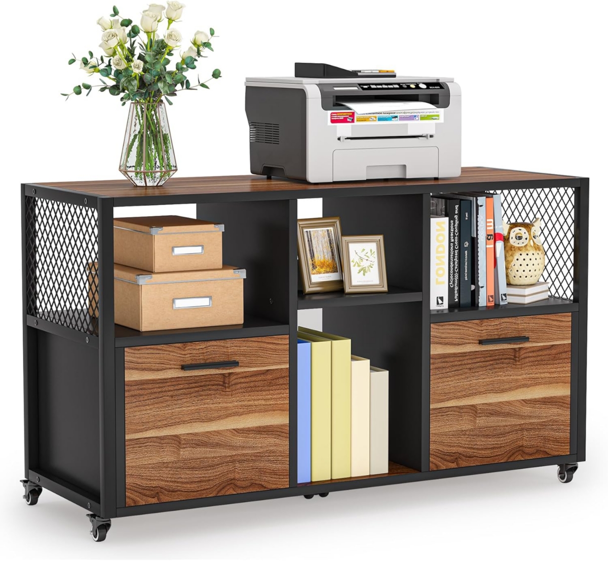 Click here for Tribesigns 2 Drawer Wood File Cabinets  Modern Mob... prices