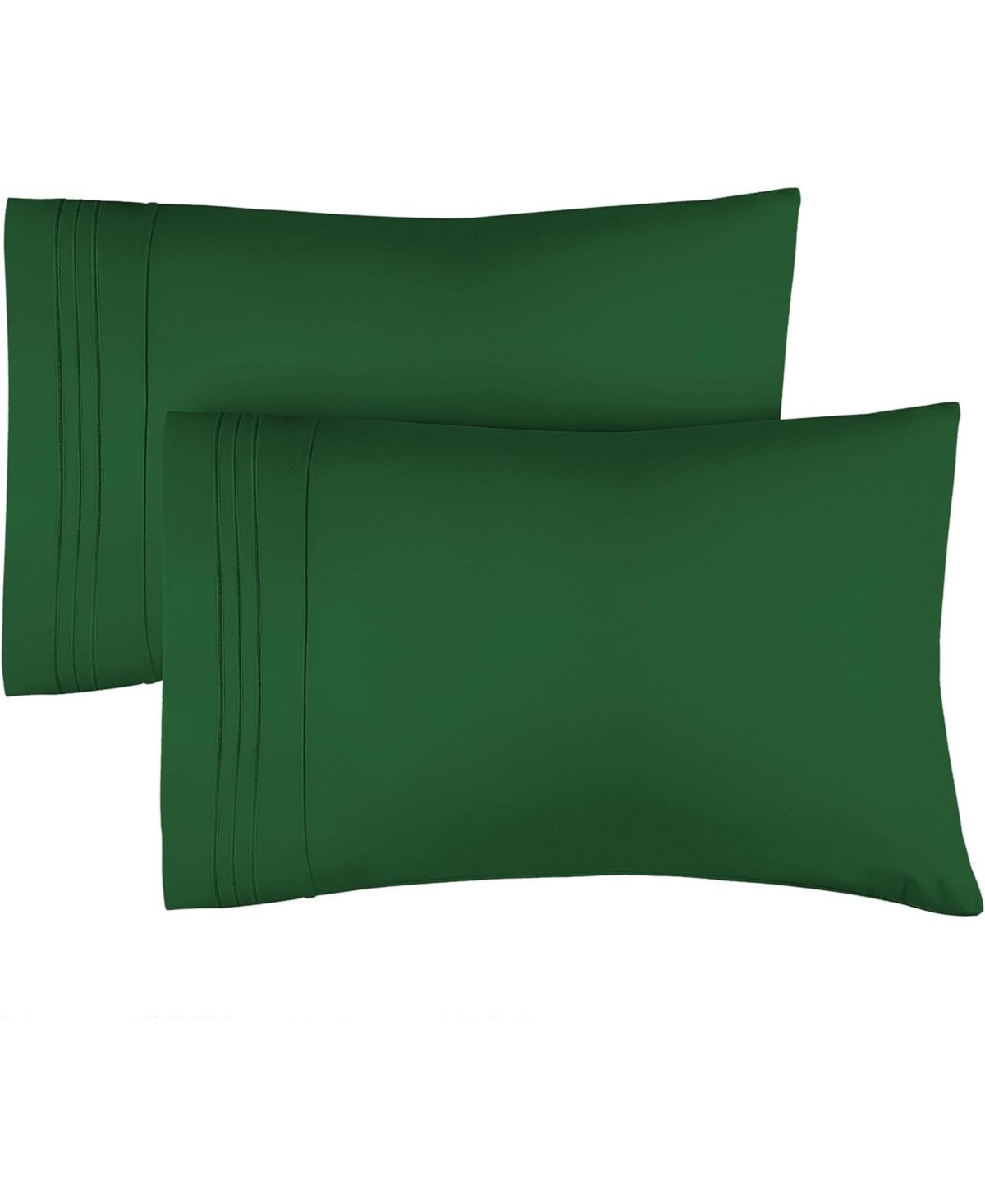 Click here for Soft Microfiber Pillowcase Set of 2 - King - Emera... prices