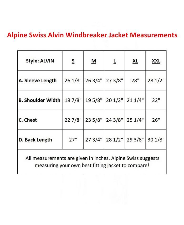 Alpine Swiss Men's Lightweight Bomber Jacket Casual Windbreaker Varsity ...