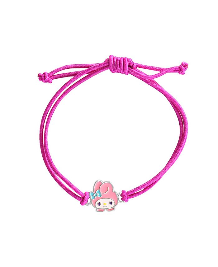Hello Kitty Sanrio Cord Bracelet 3 Piece Set with Kuromi, My Melody ...