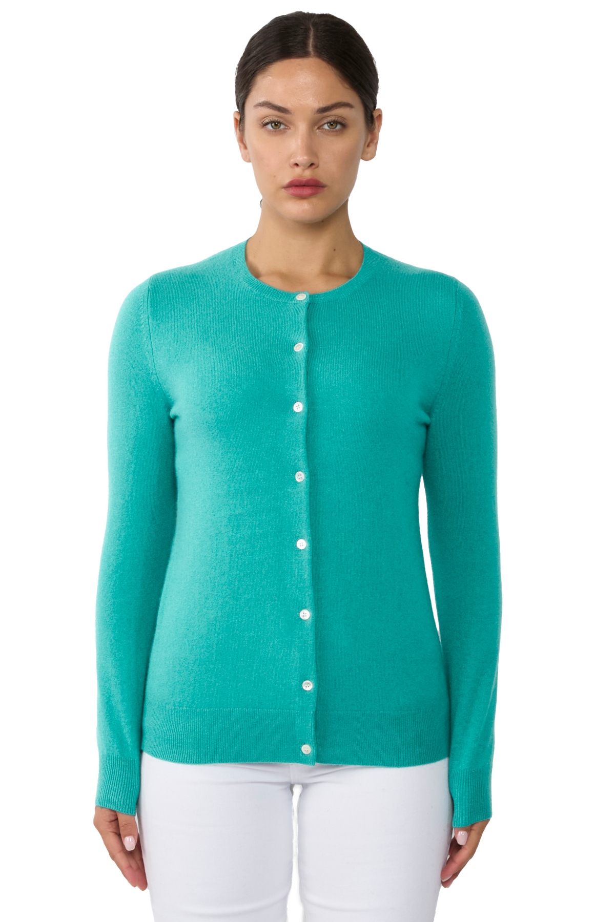 Click here for Jennie Liu Womens 100 Cashmere Button Front Long S... prices