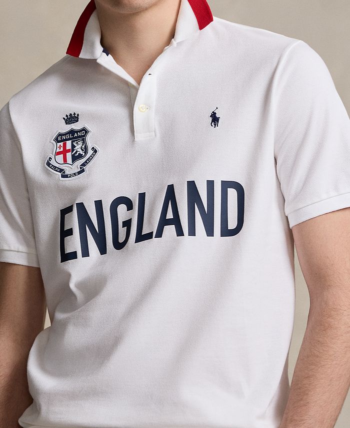 Polo Ralph Lauren Men's Classic-Fit England Polo Shirt - Macy's