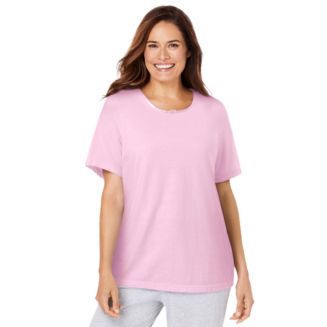 Dreams & Co. Plus Size Sleep Tee - Macy's