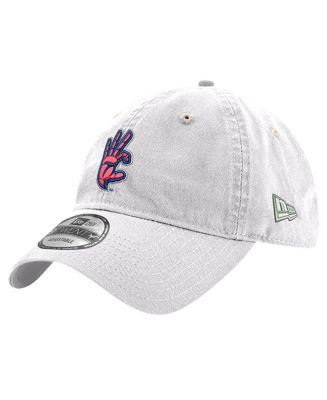 New Era Men's White Arizona Wildcats Hand Sign 9TWENTY Adjustable Hat ...