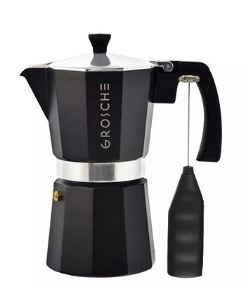 GROSCHE Milano Cafe Bliss: Moka Pot Frother Duo - Macy's