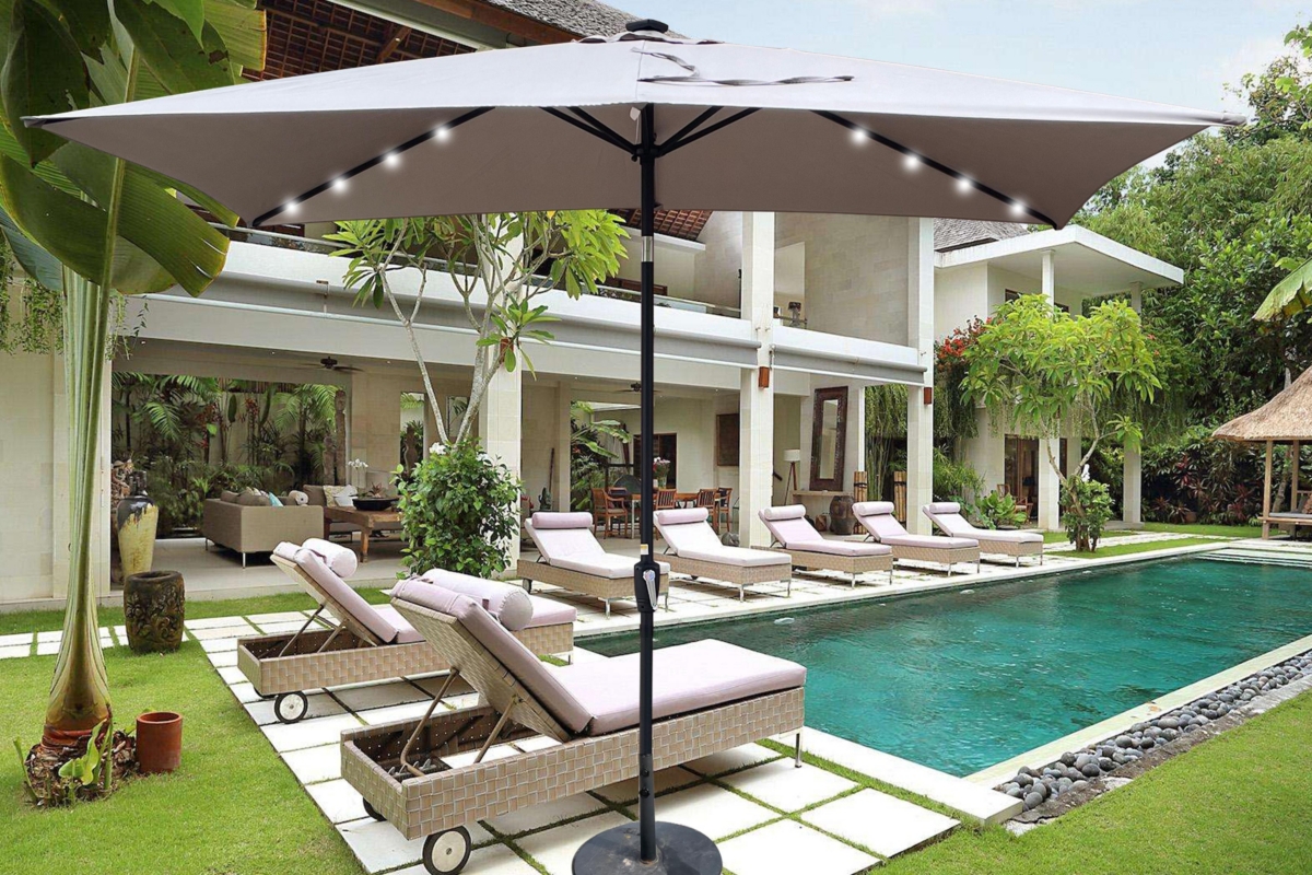 Click here for Streamdale Solar Led Patio Umbrella Crank  Tilt  1... prices
