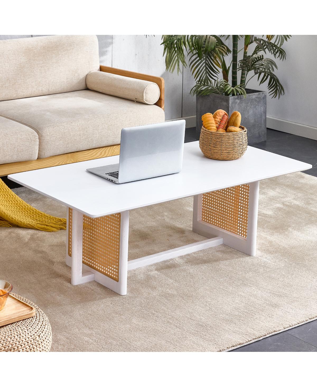 Click here for Streamdale Furniture Solid Wood and Rattan Coffee... prices