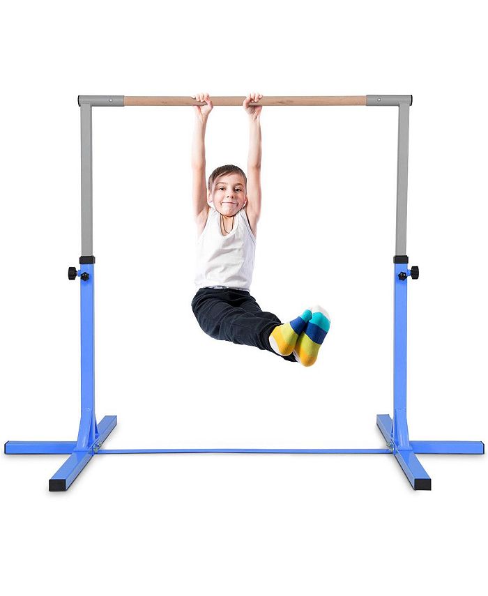 Slickblue Adjustable Gymnastics Horizontal Bar for Kids - Macy's