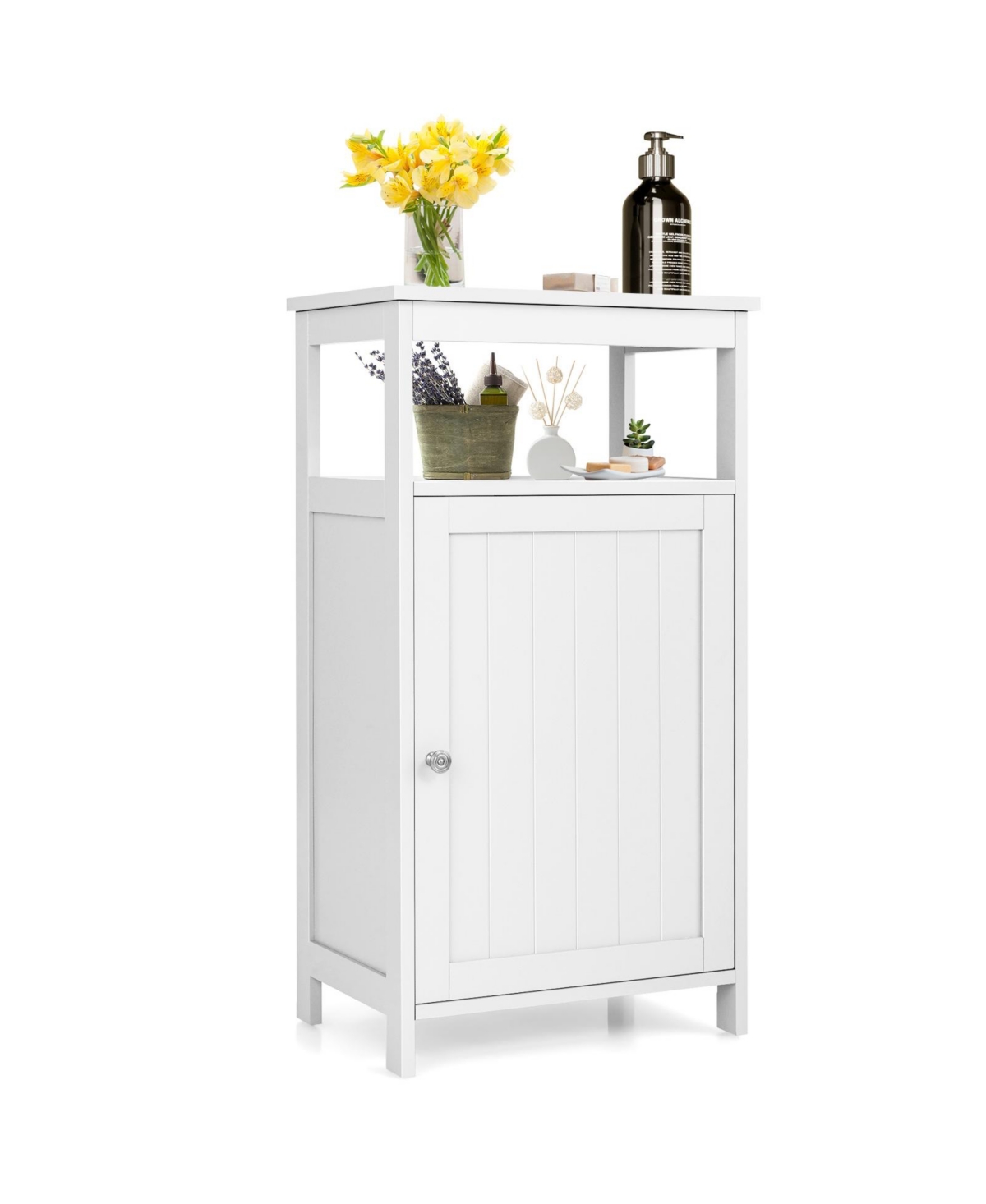 Click here for Slickblue Bathroom Wooden Floor Cabinet with Multi... prices