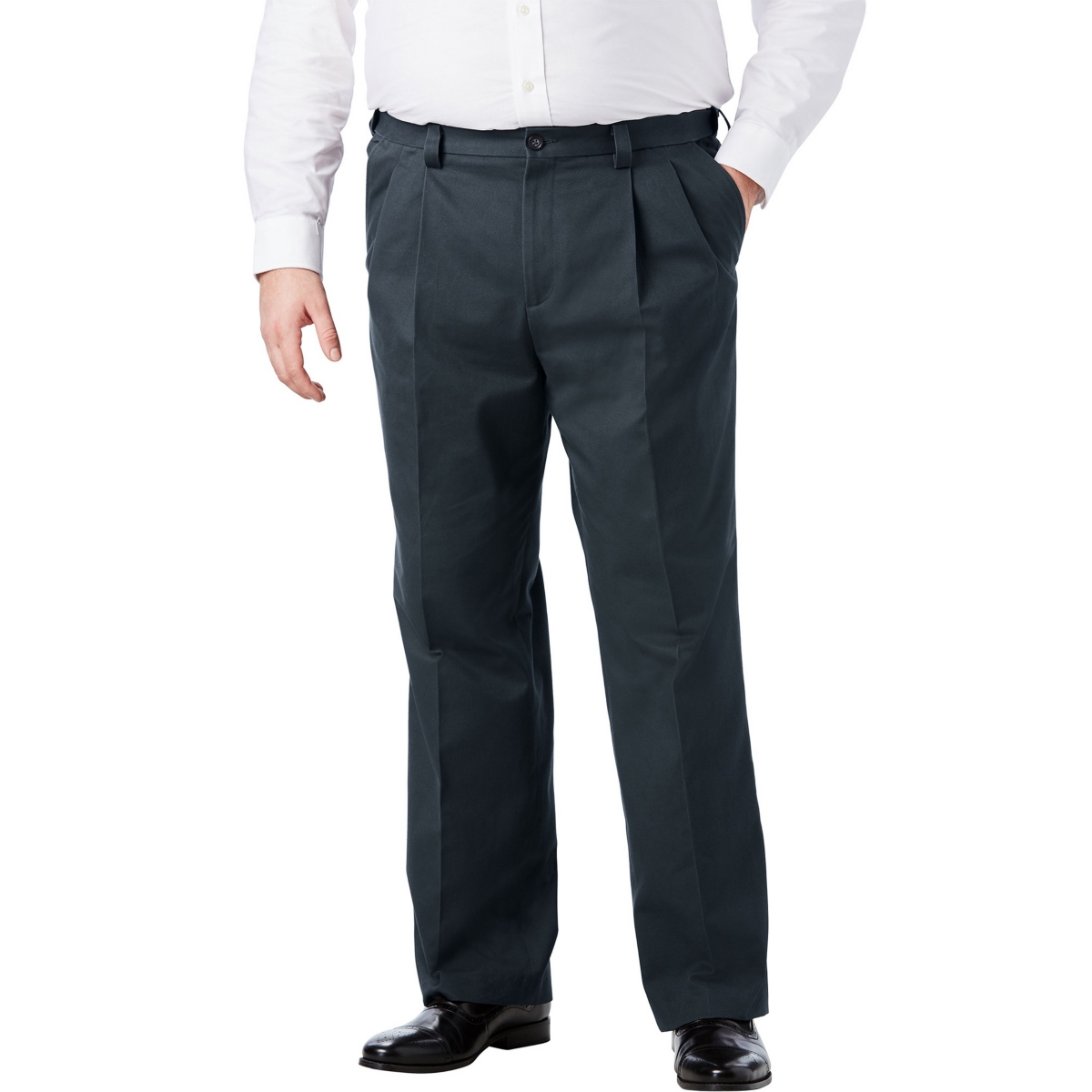 Click here for KingSize Big & Tall Relaxed Fit Wrinkle-Free Expan... prices