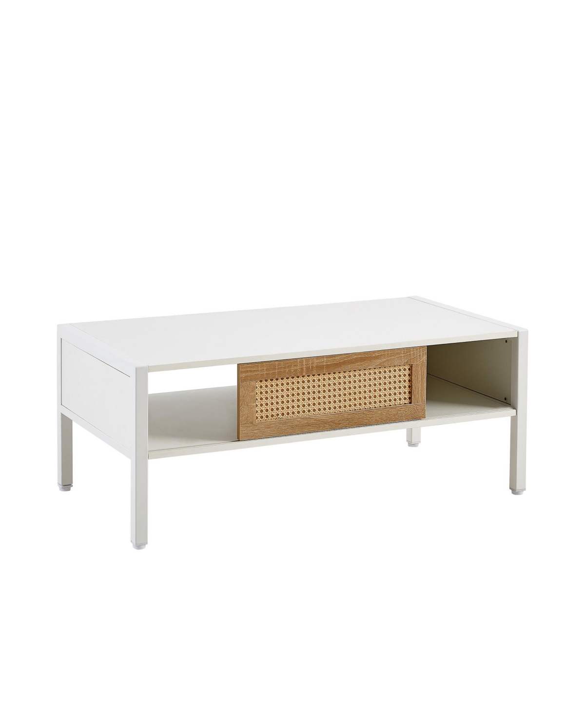 Click here for Streamdale Furniture Modern white rattan coffee ta... prices