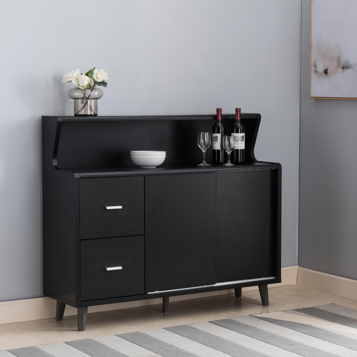 Click here for Buffet Black for Home or Office Use - Black prices