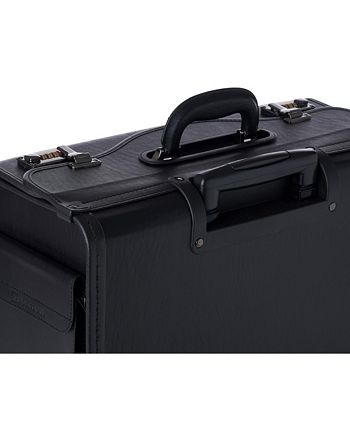 Alpine Swiss 19 Wheeled Briefcase Rolling Case Sales Sample Pilot ...