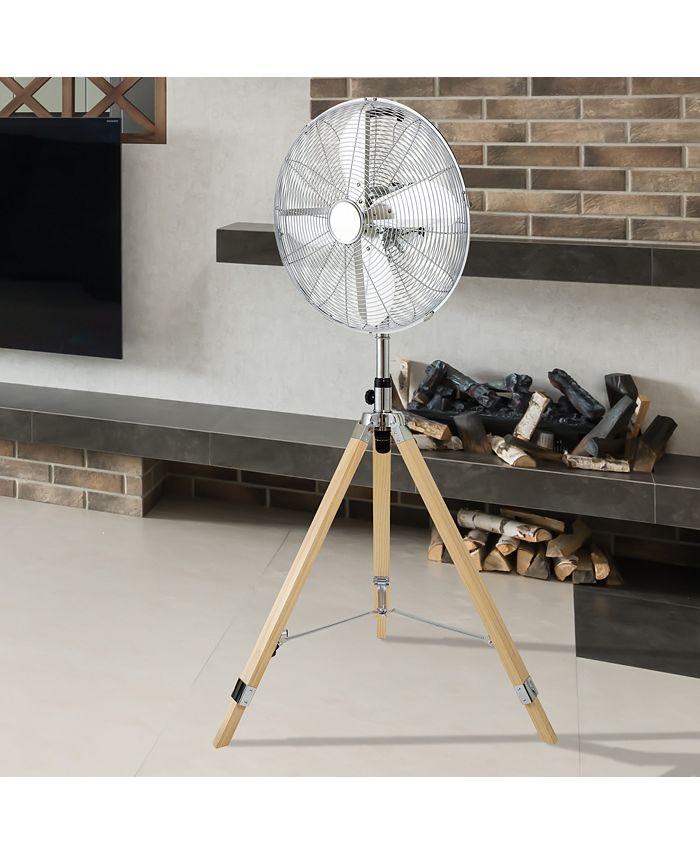 Simplie Fun Simple Deluxe Retro Tripod Fan, Home Air Circulation ...