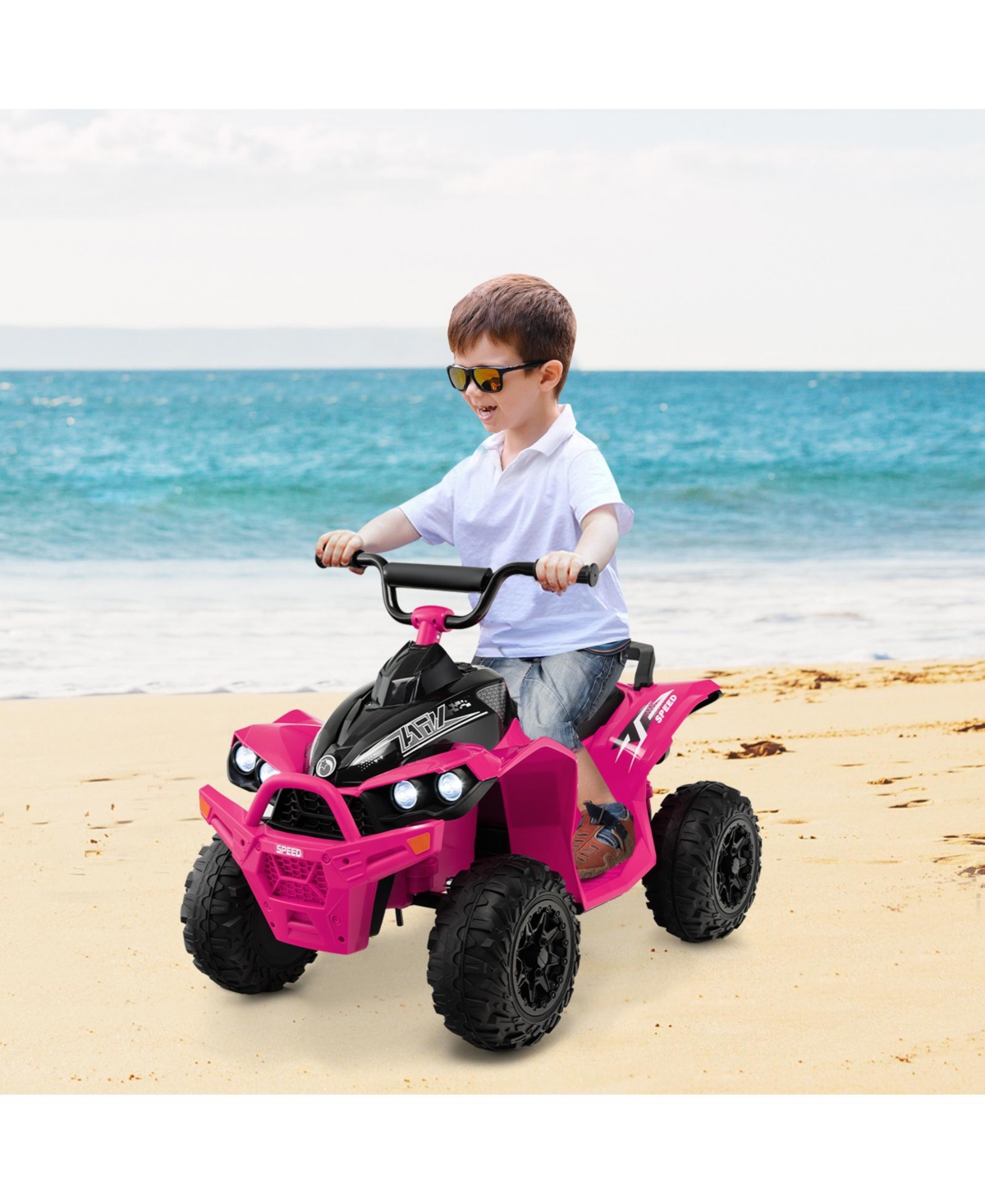 Click here for Slickblue 12V Kids Ride On Atv with High/Low Speed... prices