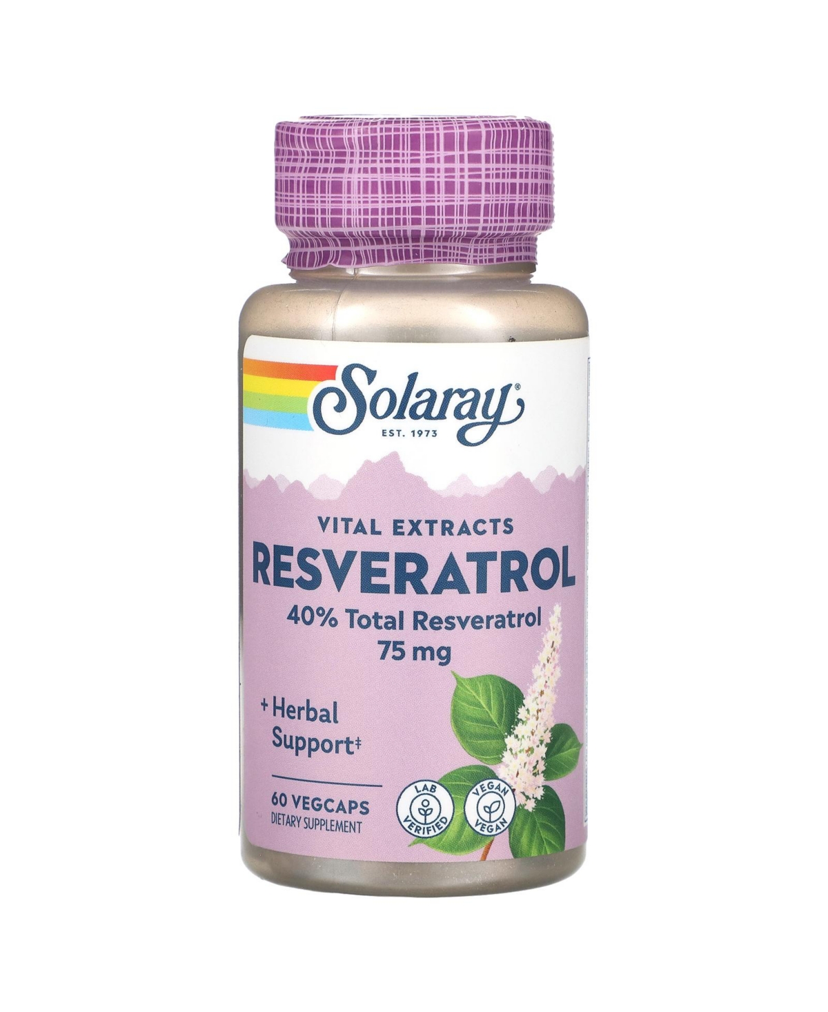 Click here for Solaray Vital Extracts Resveratrol 75 mg - 60 VegC... prices