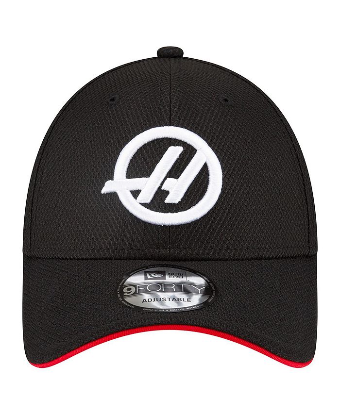 New Era Men's Black Haas F1 Team 9FORTY Adjustable Hat - Macy's