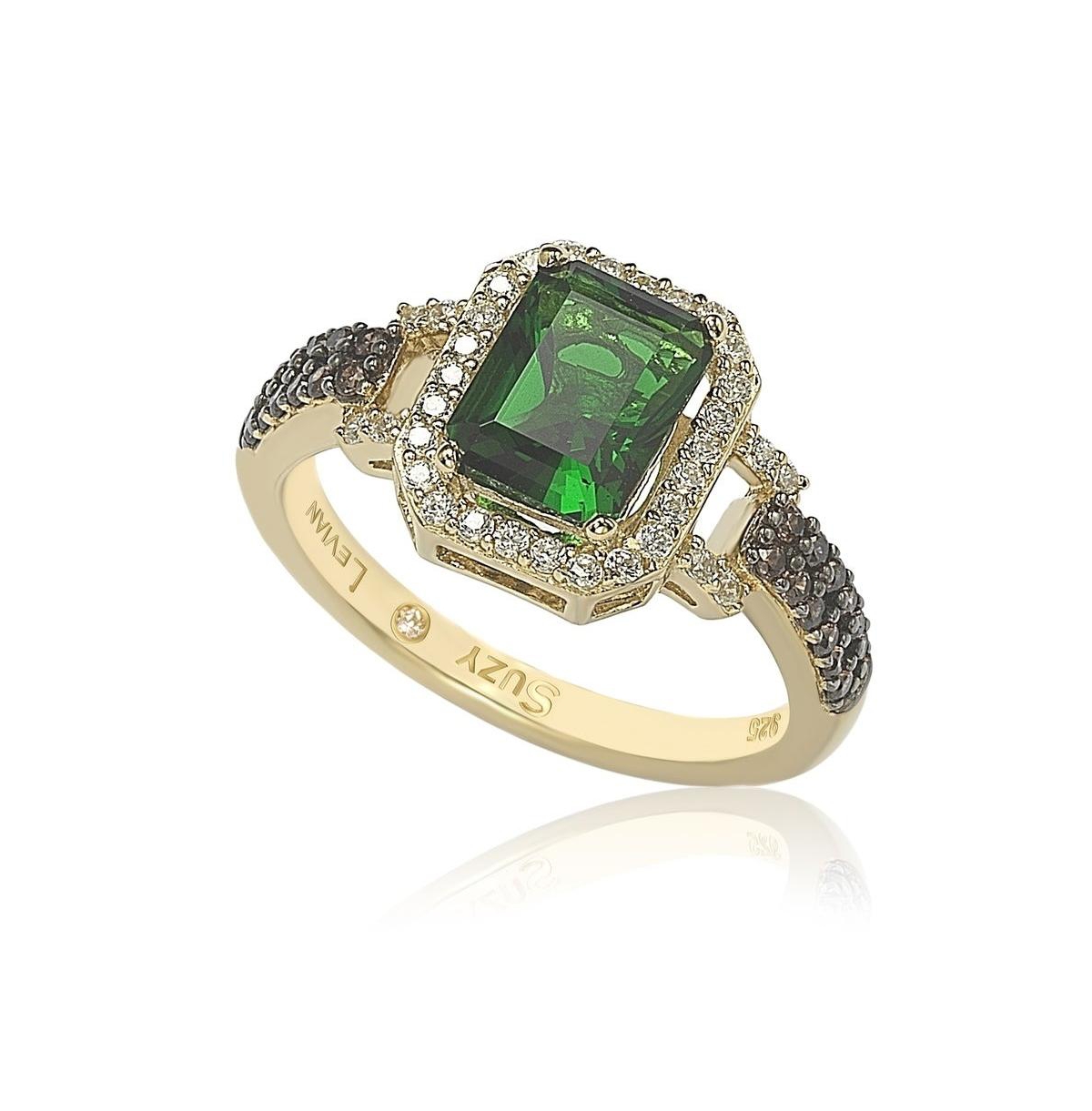 Click here for Suzy Levian Sterling Silver Cubic Zirconia Emerald... prices