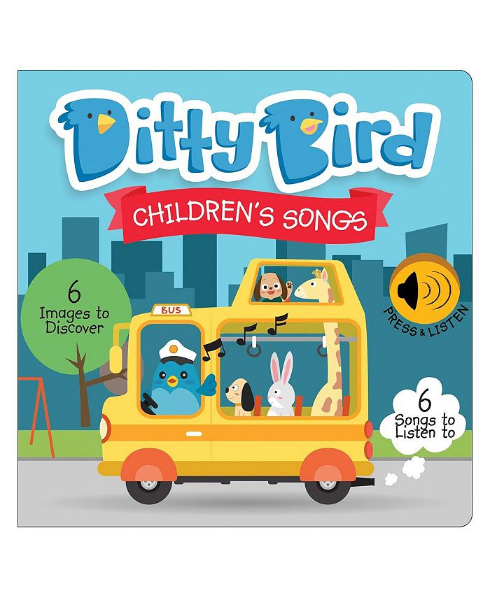 Ditty Bird Children's Songs and Action Songs Books - Macy's