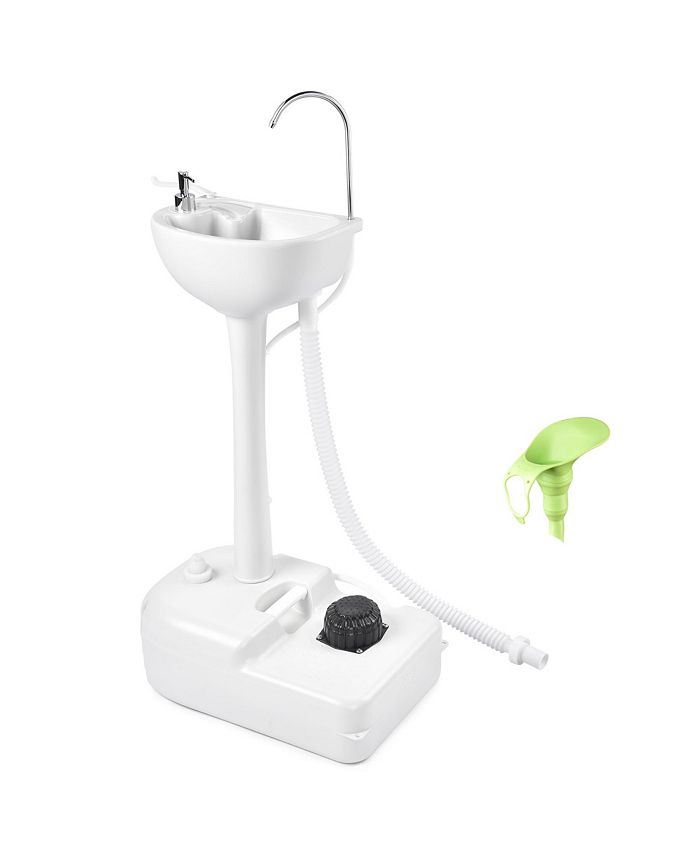 Yescom Portable Hand Wash Stand New HDPE 17L Wash Basin Sink for ...