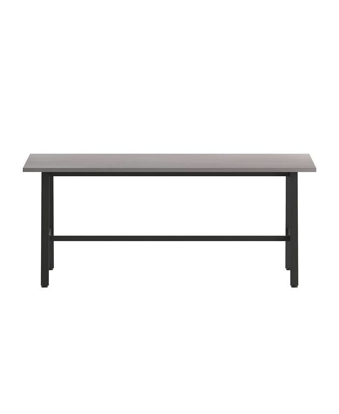 EMMA+OLIVER Remy 72X36 Dining Or Gaming Table With Double Sided ...