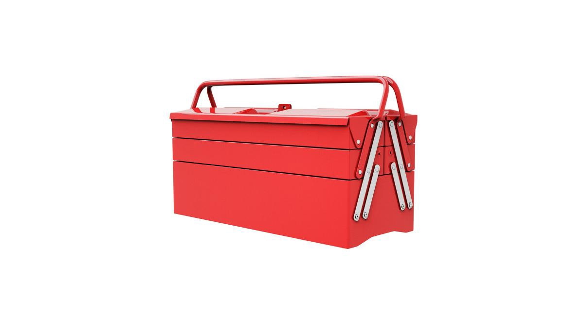Click here for Slickblue 20 Inch Metal Tool Box Portable with 5 T... prices
