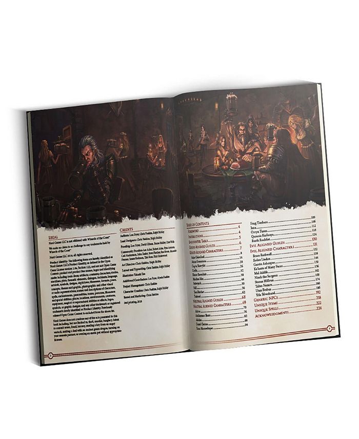 Nord Games Ultimate NPCs Skulduggery RPG Supplement Book - Macy's