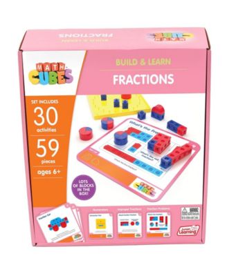 Junior Learning Mathcubes - Fractions Activity Set - Macy's