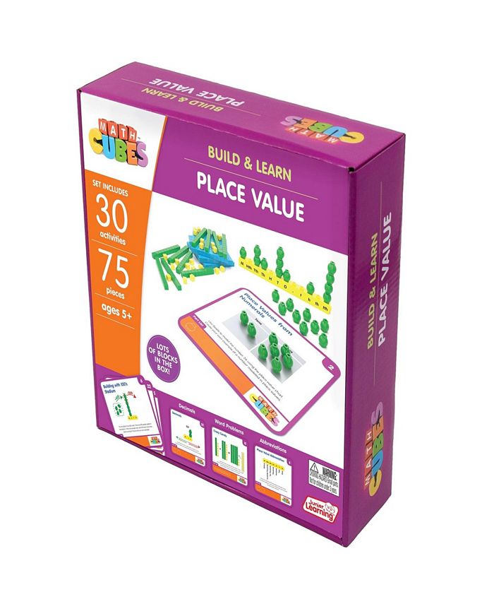 Junior Learning Mathcubes - Place Values Activity Set - Macy's