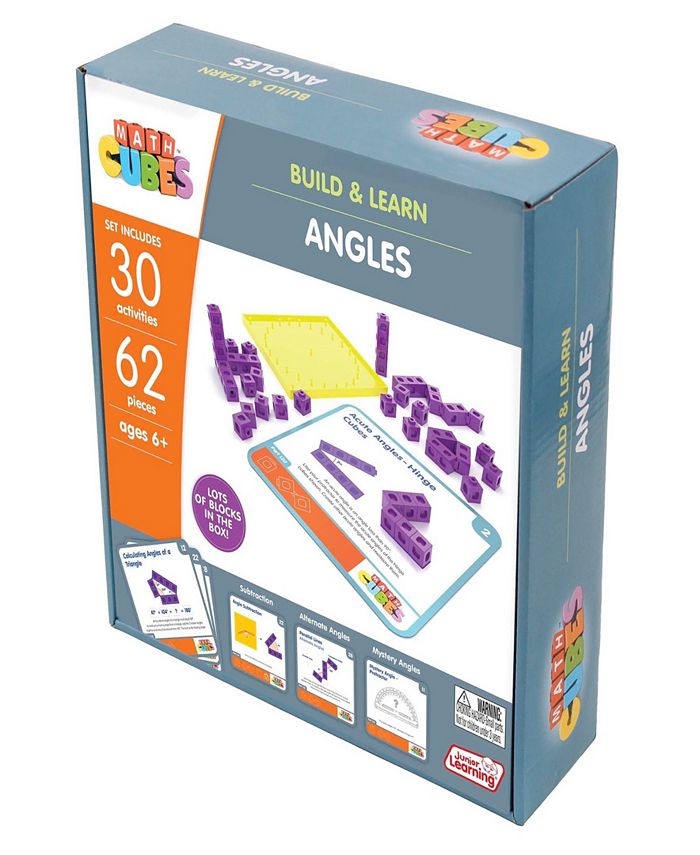 Junior Learning Mathcubes - Angles Activity Set - Macy's
