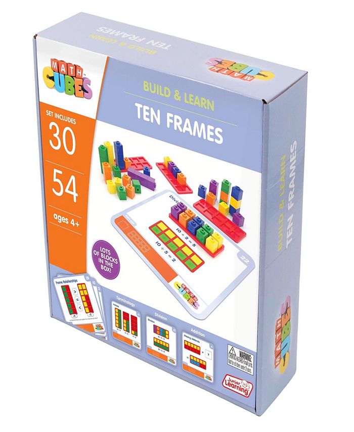 Junior Learning Mathcubes - Ten Frames Activity Set - Macy's