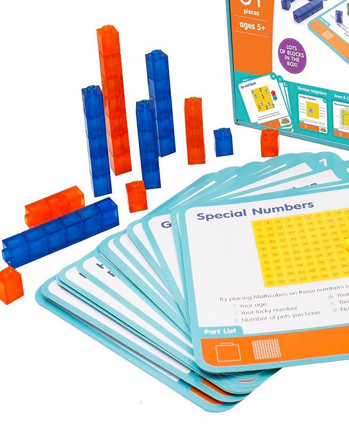 Junior Learning Mathcubes - Hundreds Board Activity Set - Macy's