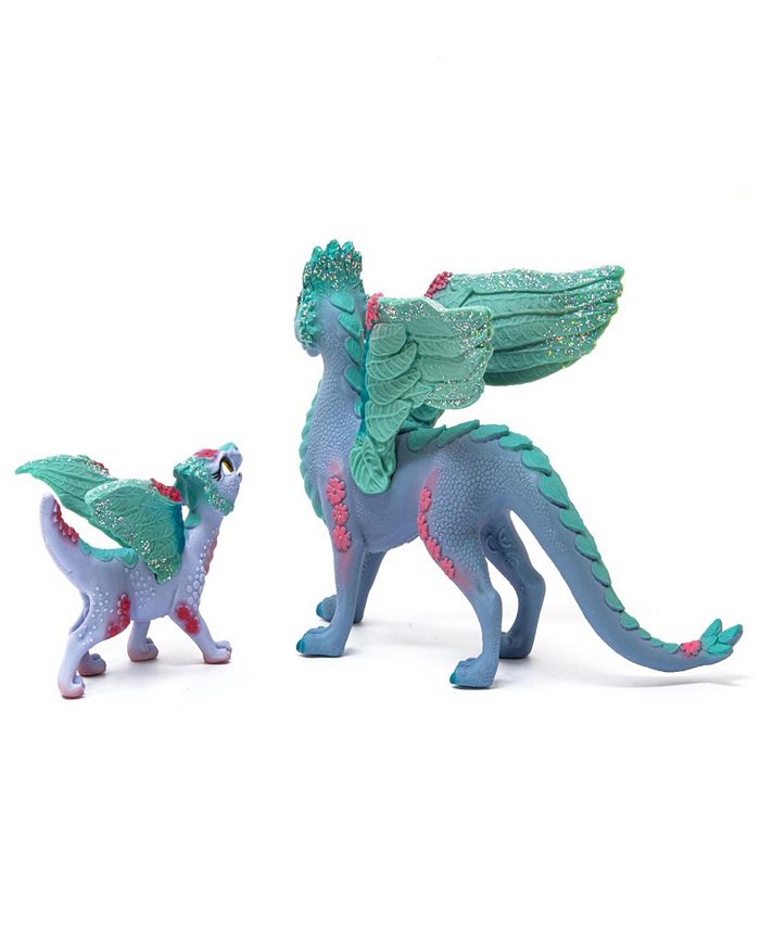 Schleich Bayala Blossom Dragon Mother Child Figurine - Macy's