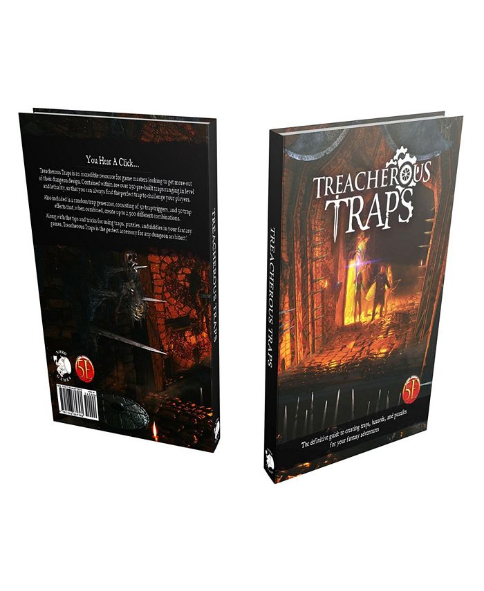 Nord Games Treacherous Traps RPG Supplement Book - Macy's