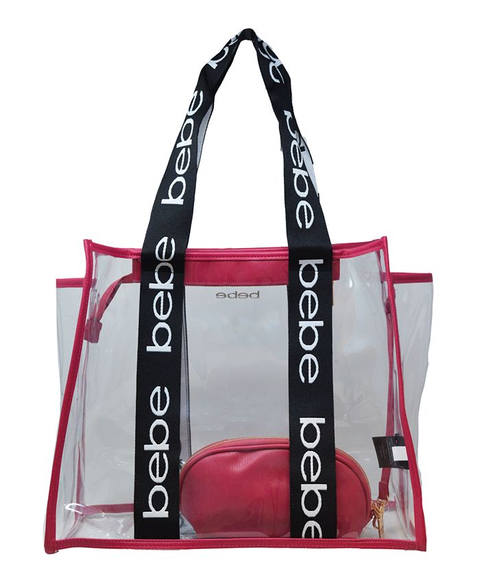 Bebe Hana Clear Tote Bag - Macy's